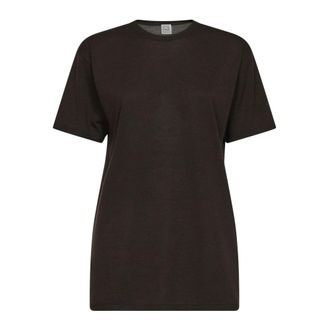 Toteme Tee Knit - - Tops - Damen - Braun - M