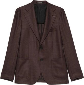 Tagliatore Homme, Vestes, Rouge, Taille: M Jacket Tagliatore