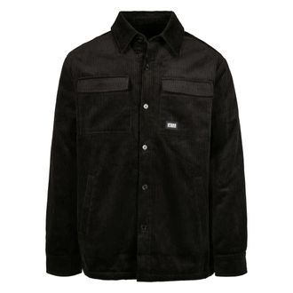 Urban Classics Hemdjacke f&uuml;r Herren (Schwarz)