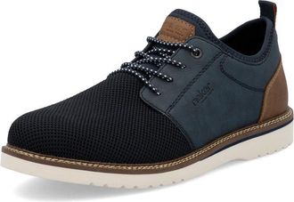 Rieker Herren Low-Top Sneaker 04550, Männer Halbschuhe, lose Einlage,Freizeitschuhe,Laufschuhe,straßenschuhe,Strassenschuhe,blau (14),41 EU / 7.5 UK