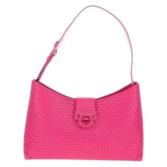 Ferragamo Pre-owned Leather Shoulder Bag - - Pre-owned - Damen - Rosa - ONE SIZE