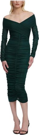 Self Portrait Femme, Robes, Vert, Taille: 36 FR Rs26 Robe Midi en Maille Viscose