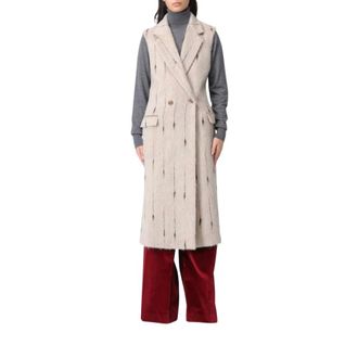 Drumohr Manteau - Femme - Vestes - Beige - Taille: 42 FR