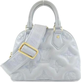 Louis Vuitton Pre-owned Bubblegram Alma Soft BB Calf Handbag - Femme - Pre-owned - Bleu - Taille: ONE Size