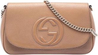 Gucci Sac bandouli&egrave;re vintage Pre-owned - Femme - Pre-owned - Brun - Taille: ONE Size