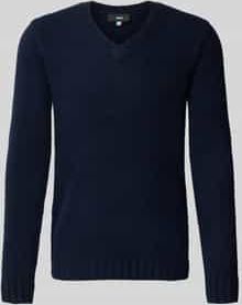 Cinque Strickpullover mit V-Ausschnitt Modell UPO