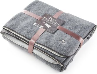 Myga Wendbare Fleece-Yoga-Decke - weiche, warme und leichte Decke f&uuml;r Yoga, Meditation und Entspannung - maschinenwaschbar und gem&uuml;tlicher &Uuml;berwurf f&uuml;r Zuh