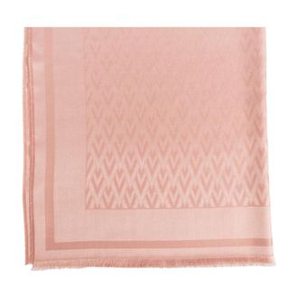 Valentino Garavani Toute La V Schal - - Accessories - Damen - Rosa - ONE SIZE