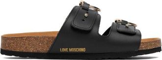 Love Moschino Pantoletten JA28173G0OIA0000 Schwarz