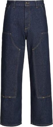 Carhartt Work in Progress COTTON RECHTE JEANS - Blau