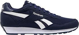 Reebok Rewind Run, Sneakers Basses Mixte, Vector Navy/White/Vector Navy, 44.5 EU