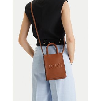 Tous Handtasche TOUS MINI BOLSO POP TOUS BRENDA 2002105944 Braun