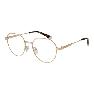 Polaroid Homme, Accessoires, Jaune, Taille: ONE Size Gold Metal Lunettes Frame