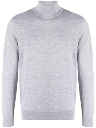 Ermenegildo Zegna pull à col roulé - Gris