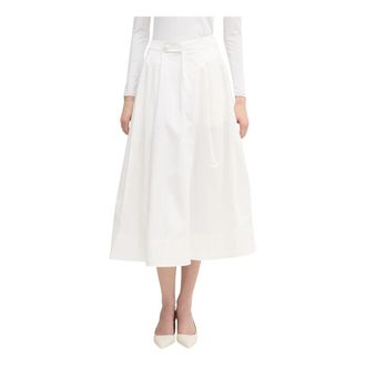 Joop Ausgestellter Midirock - - Skirts - Damen - Beige - M