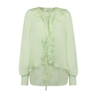 Victoria Beckham Damen, Blusen & Hemden, Gr&uuml;n, XSGr&ouml;&szlig;e
