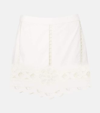 Isabel Marant Mini-jupe Palmira brodée en coton