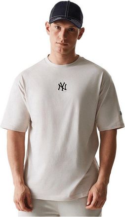 New Era T-Shirt New Era NOS MLB New York Yankees T-Shirt Beige Baumwolle