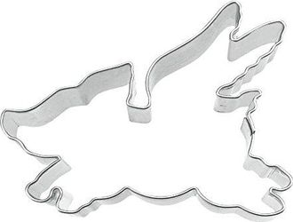 Städter Ausstechform, Edelstahl, Silber, 7 cm