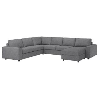 IKEA VIMLE 5er-Eckbettsofa mit Récamiere