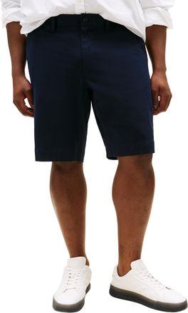 Tommy Hilfiger Herren Chino Shorts Brooklyn 1985 Slim Fit, Blau (Desert Sky), 46W