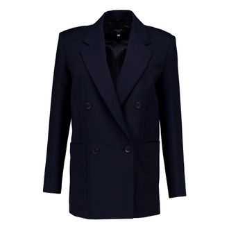 Max Mara Wkdveloce - - Jackets - Damen - Blau - 2XL