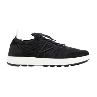 Kiton Homme, Chaussures, Noir, Taille: 43 1/2 EU Cotton Fit Baskets