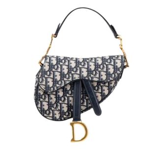 Dior Pre-owned Canvas Schultertasche - - Pre-owned - Damen - Blau - ONE SIZE