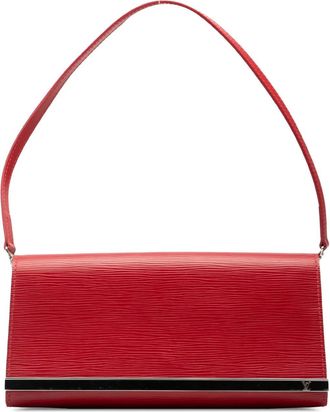 Louis Vuitton Hobo Bags - Epi Sevigne Clutch - Gr. unisize - in Rot - f&uuml;r Damen