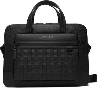 Tommy Hilfiger Laptoptasche Tommy Hilfiger Th Modern Computer Bag AM0AM14002 Schwarz