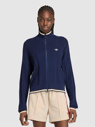 adidas Originals Knit Fb TT Pull bleu
