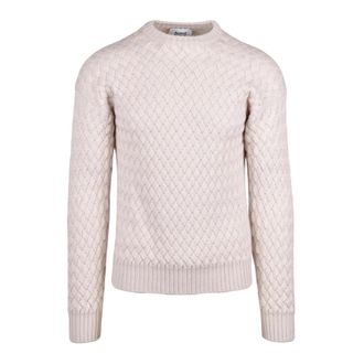 Alpha Studio Maglione Intrecciato - - Knitwear - Herren - Beige - XL