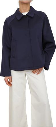 Marella Femme, Vestes, Bleu, Taille: 42 FR Cappotto-giacco.jers