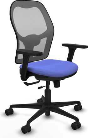 Piqueras y Crespo Jorquera Schreibtischstuhl mit 3D-Armlehnen, h&ouml;henverstellbare Lendenwirbelst&uuml;tze, ausgestattet mit Syncro/Traslack und injiziertem Schaum. Mit Rollen