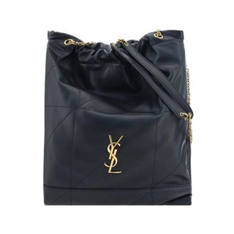 Saint Laurent Jamie Eimer Tasche mit Schiebe Kette - - Bags - Damen - Schwarzk - ONE SIZE