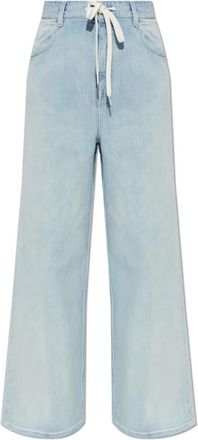 Maison Margiela Femme, Jeans, Bleu, Taille: W26 Jean &agrave; jambes larges