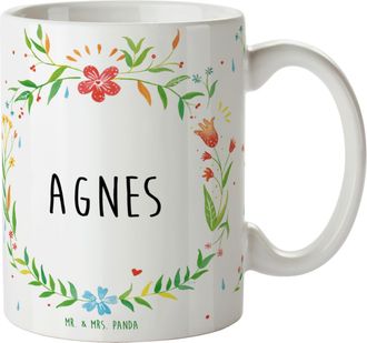 Mr. & Mrs. Panda Tasse Agnes - Geschenk, Kaffeetassen, Teebecher, Sch&ouml;ne Teetassen
