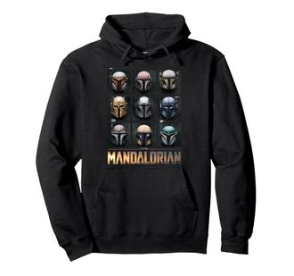 Star Wars The Mandalorian Helmet Box Up Pullover Hoodie