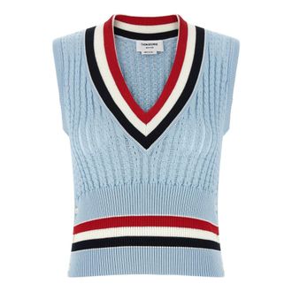 Thom Browne Damen, Strickwaren, Blau, SGr&ouml;&szlig;e