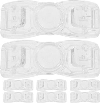 IFUNDOM 8 St&uuml;ck Schwimmbrillen-schnallenclips: Kn&ouml;pfe f&uuml;r Das Kopfband Der Schwimmbrille - Ersatzschnallen aus Kunststoff - Zubeh&ouml;r f&uuml;r Unisex-schwimmbrillen