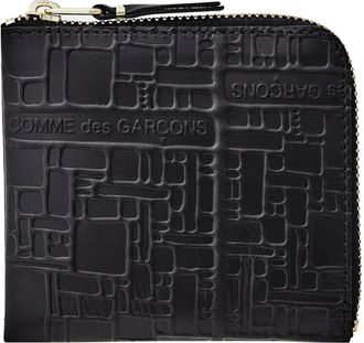 Comme Des Gar&ccedil;ons unisex, Accessoires, Noir, Taille: ONE Size Embossed Logotype Wallet