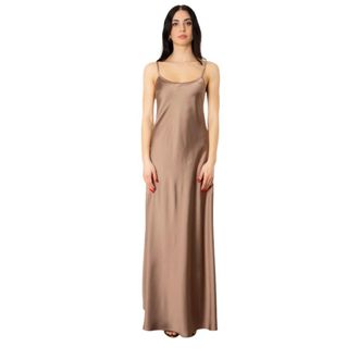 D.exterior Femme, Robes, Brun, Taille: 42 FR Abito lungo degrad&egrave;