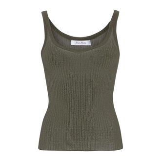 Max Mara Damen, Oberteile, Gr&uuml;n, MGr&ouml;&szlig;e