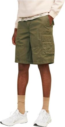 Jack & Jones Cargo Shorts f&uuml;r M&auml;nner - - Shorts - Herren - Gr&uuml;n - S