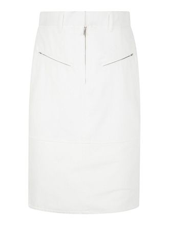 Jil Sander Jupe Midi - Blanc