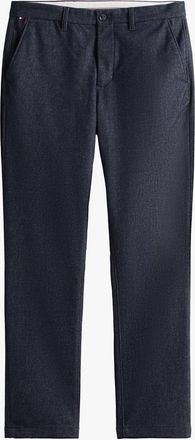 Tommy Hilfiger Pantalon droit en coton m&eacute;lang&eacute;