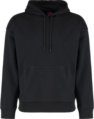 Diesel Homme, Sweatshirts et sweats &agrave; capuche, Noir, Taille: M S-Rob Hood R1 Cotton Sweat &agrave; capuche