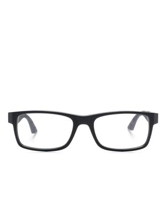 Montblanc Brille mit eckigem Gestell - Schwarz