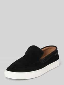 Poelman Loafer aus echtem Leder mit Logo-Detail