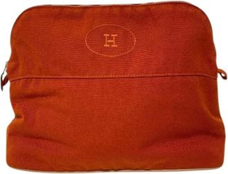 Herm&egrave;s Pre-owned Bolide Pouch - Femme - Pre-owned - Orange - Taille: ONE Size